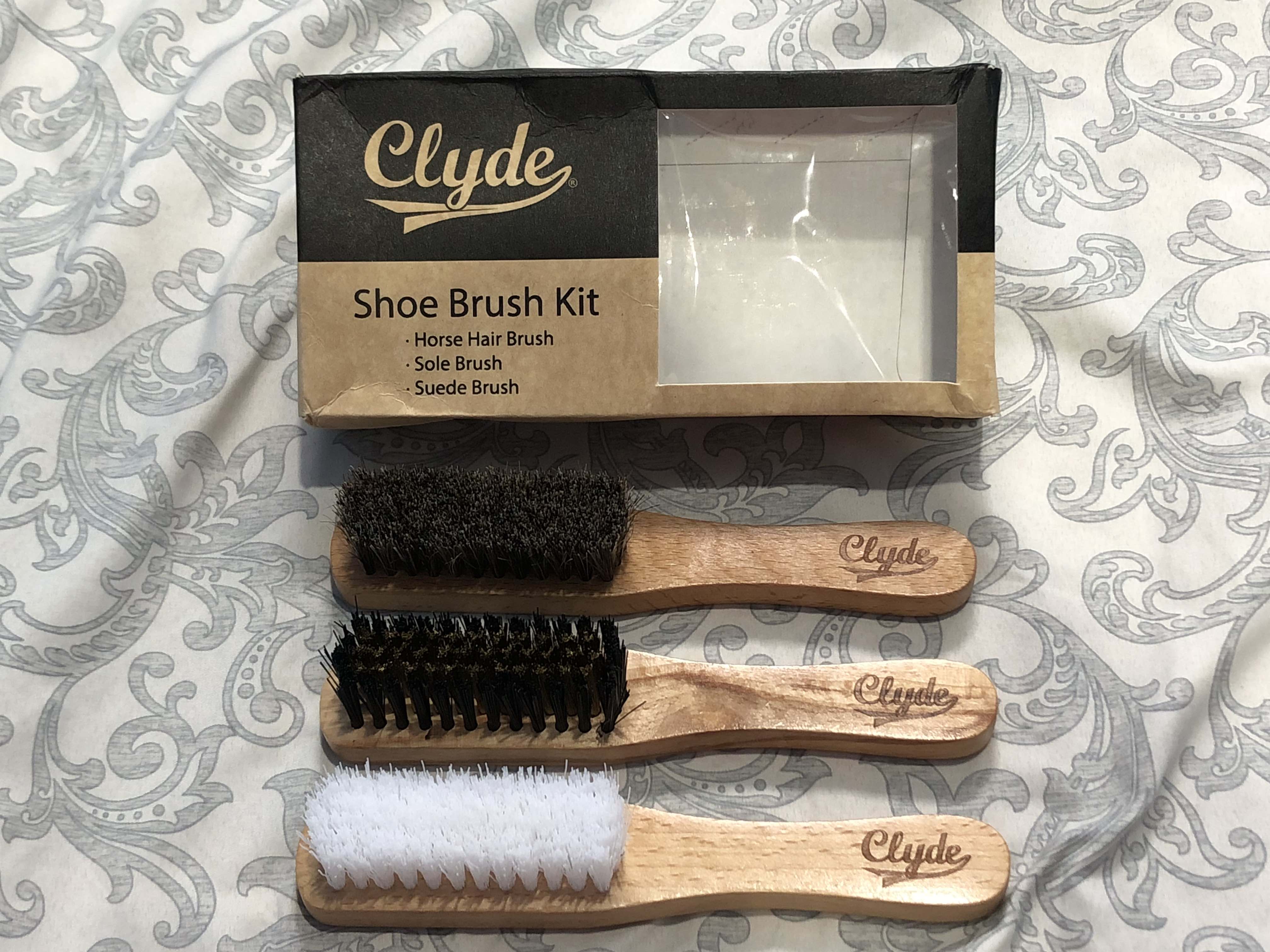 Clyde Shoe Brush Kit (Horse Hair Brush, Sole Brush And Suede Brush) Shopee Philippines | atelier ...