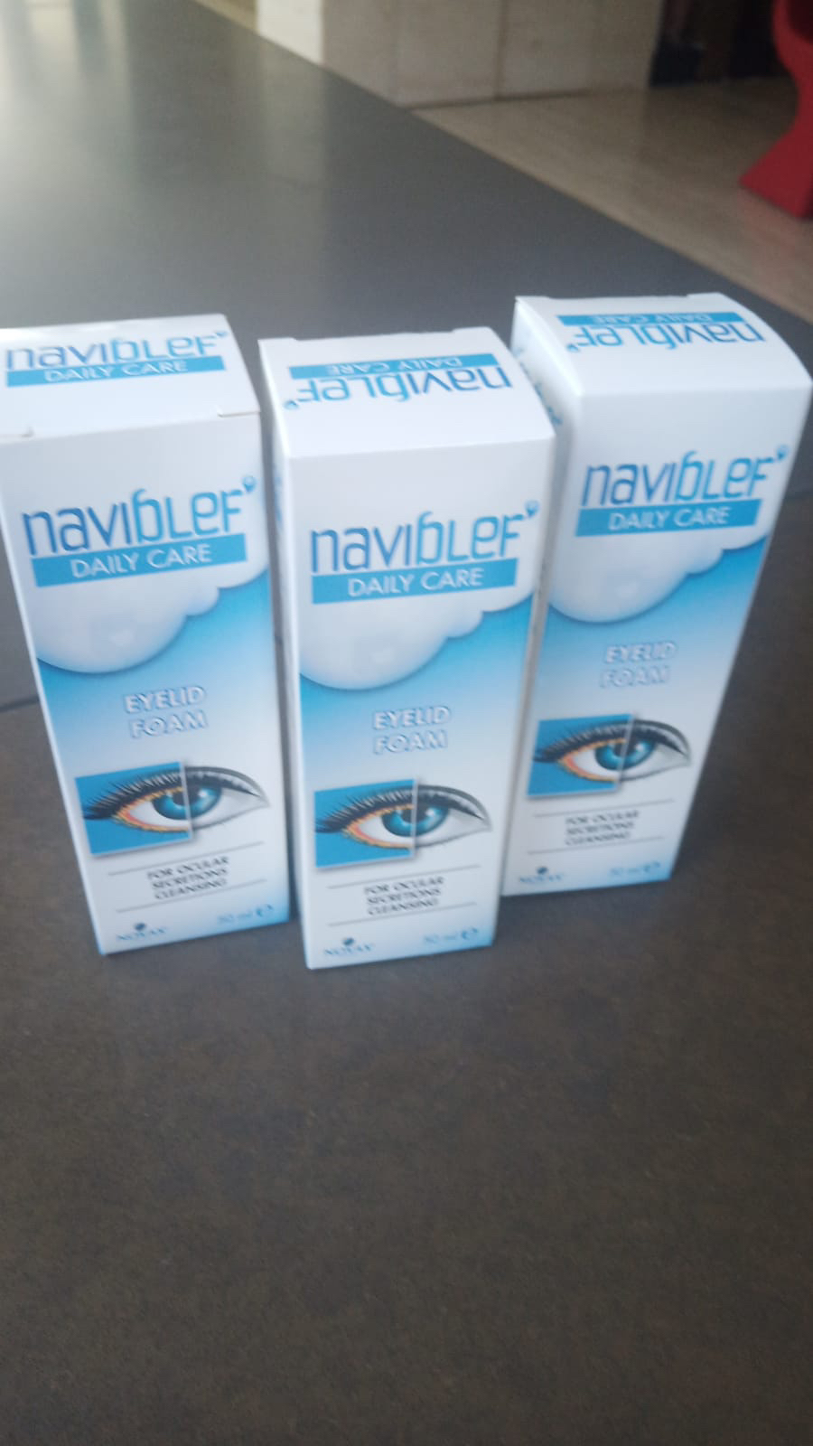 Novax Pharma Naviblef Daily Care Eyelid Foam 50ml Exp 2022 A FULL