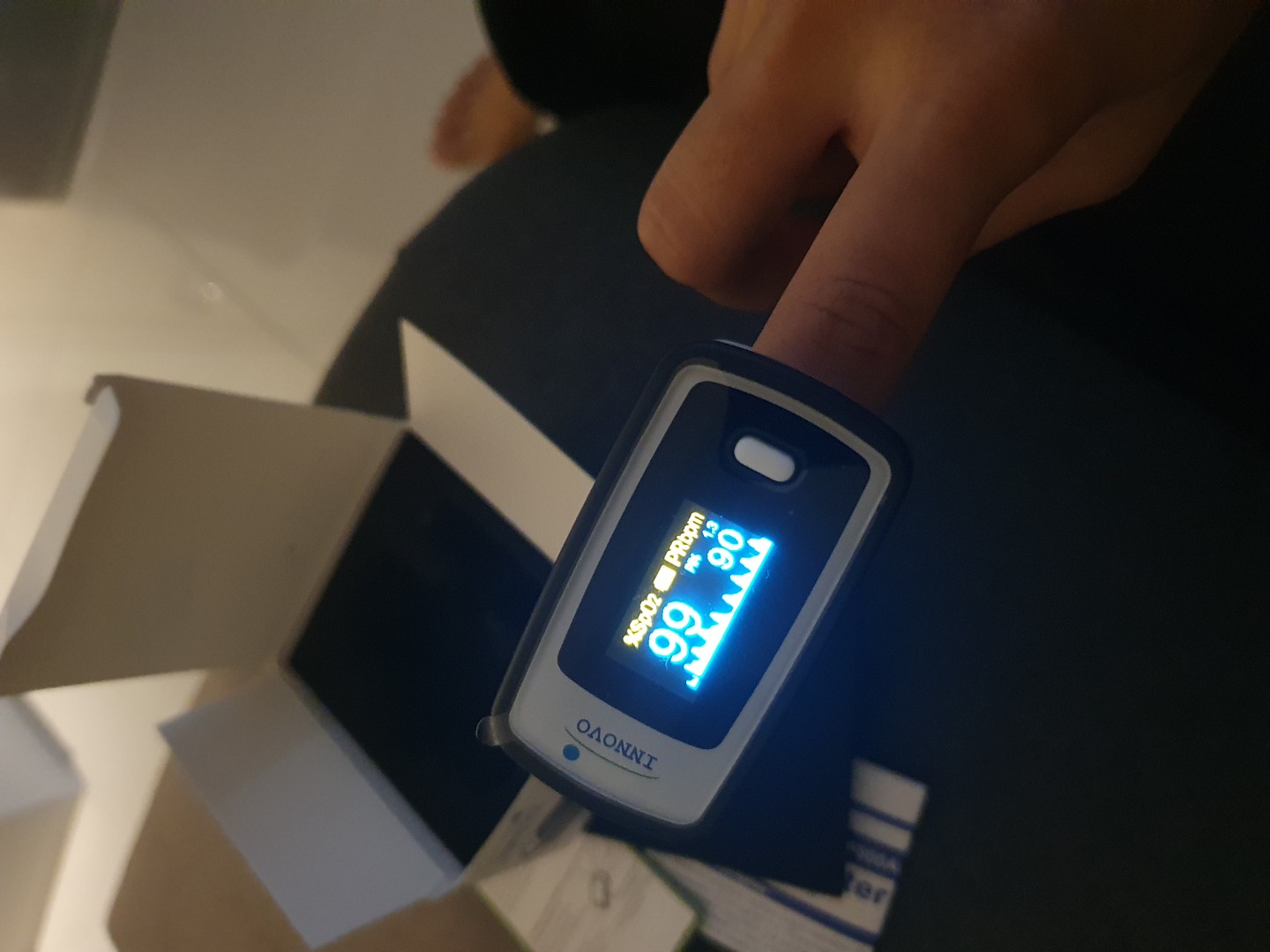 Innovo Ip900ap User Manual Oxygen Sensor Innovo Deluxe Pulse Oximeter ...