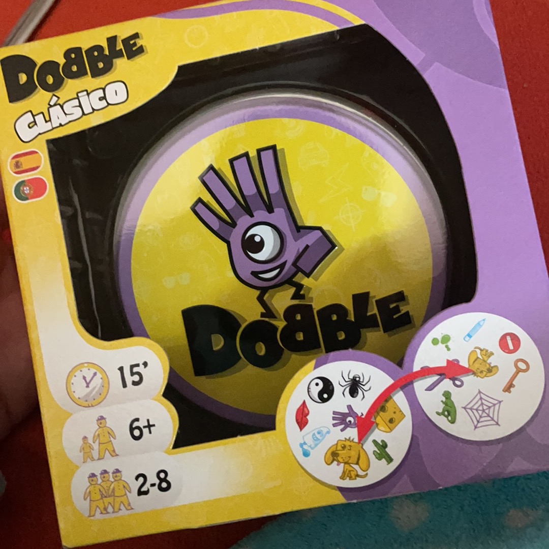 Asmodee- Dobble Clásico - Español y Portugues, Multicolor-Juego de ...
