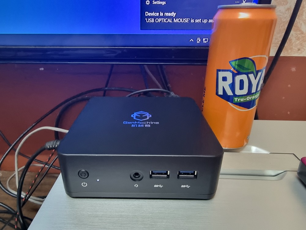 GenMachine New Mini PC AMD Ryzen 3750H CPU Windows 11 DDR4