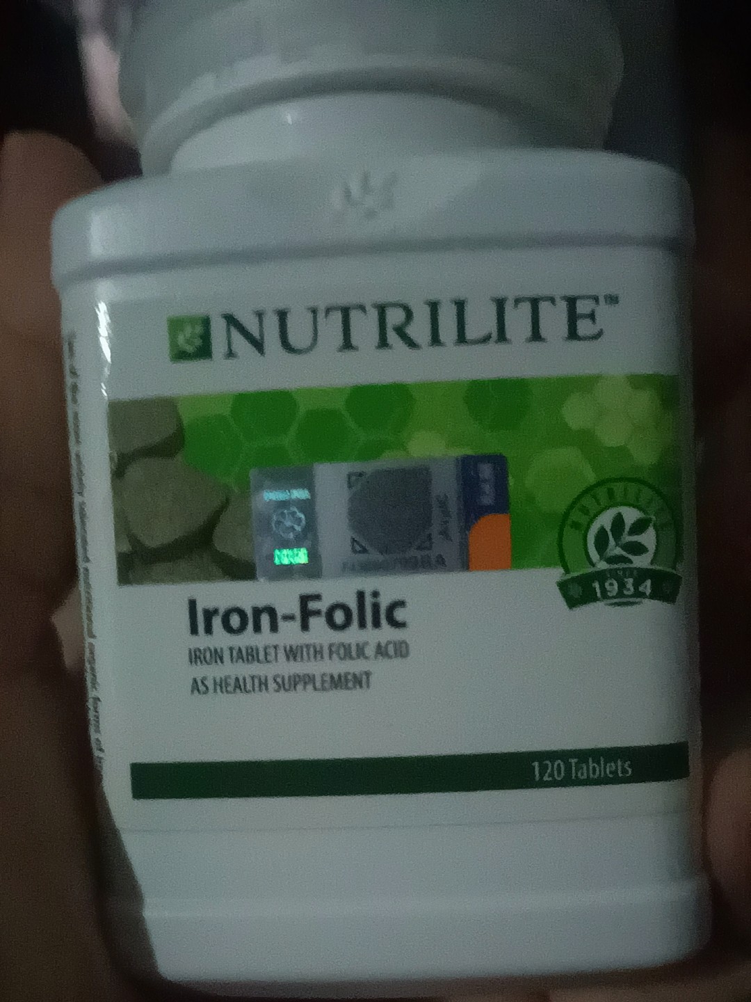 Nutrilite Ironfolic Plus Amway 120 Tablet Ebay