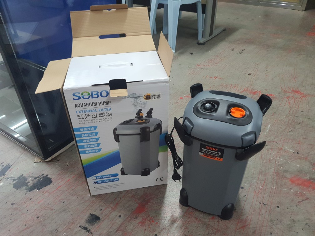 SOBO SF-1500F [กรองนอก] ตู้ปลา